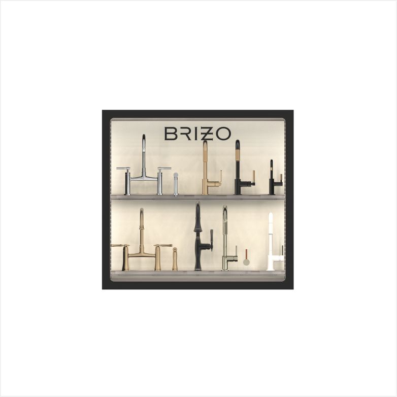 4' Kitchen Half Wall – Display Systems by MPS