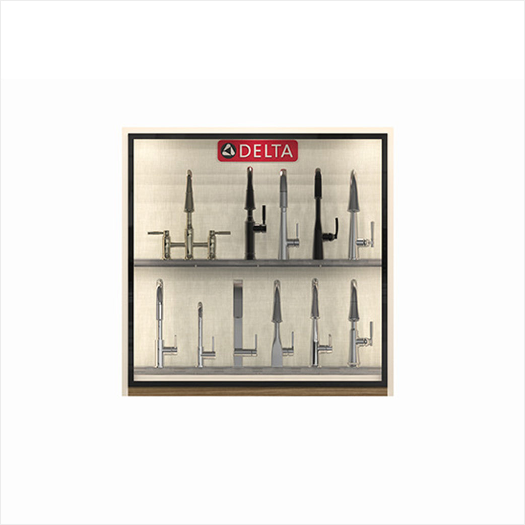 4’ Kitchen Half Wall – Display Systems by MPS